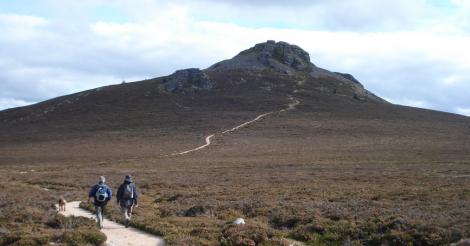 Bennachie circular walk; near Inverurie, Aberdeenshire