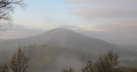 The Wrekin walk: near Telford, Shropshire