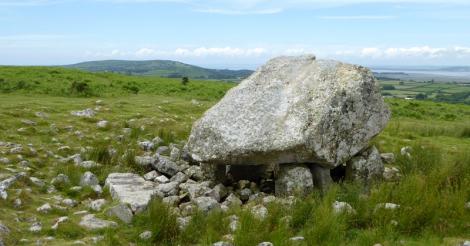 Arthur's Stone, Gower viewpoint