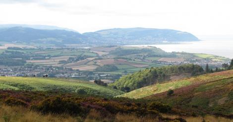 Quantock Hills walk Somerset