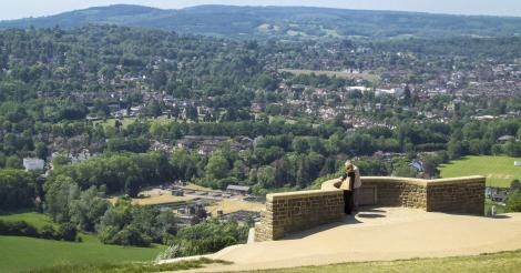 Box Hill walk; Surrey Hills, North Downs