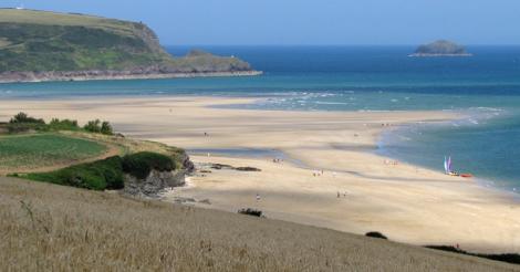 Doom Bar, Cornwall viewpoint