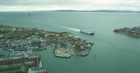 Portsdown Hill viewpoint