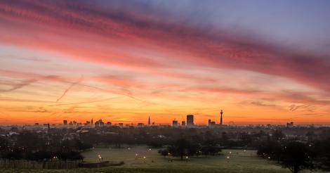 Nicholas Crane's Primrose Hill viewpoint